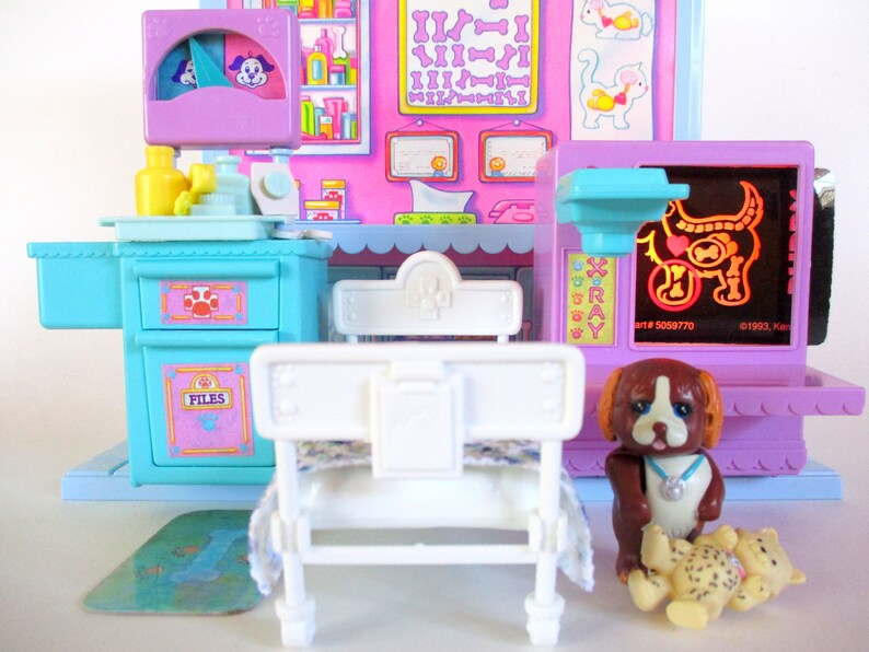 Vintage Littlest Pet Shop Care Center Hospital Playset by | Etsy