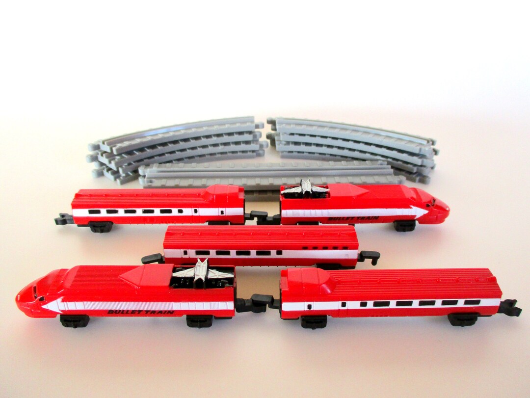 Vintage Miniature Train Set Continental Bullet Complete With Track ...