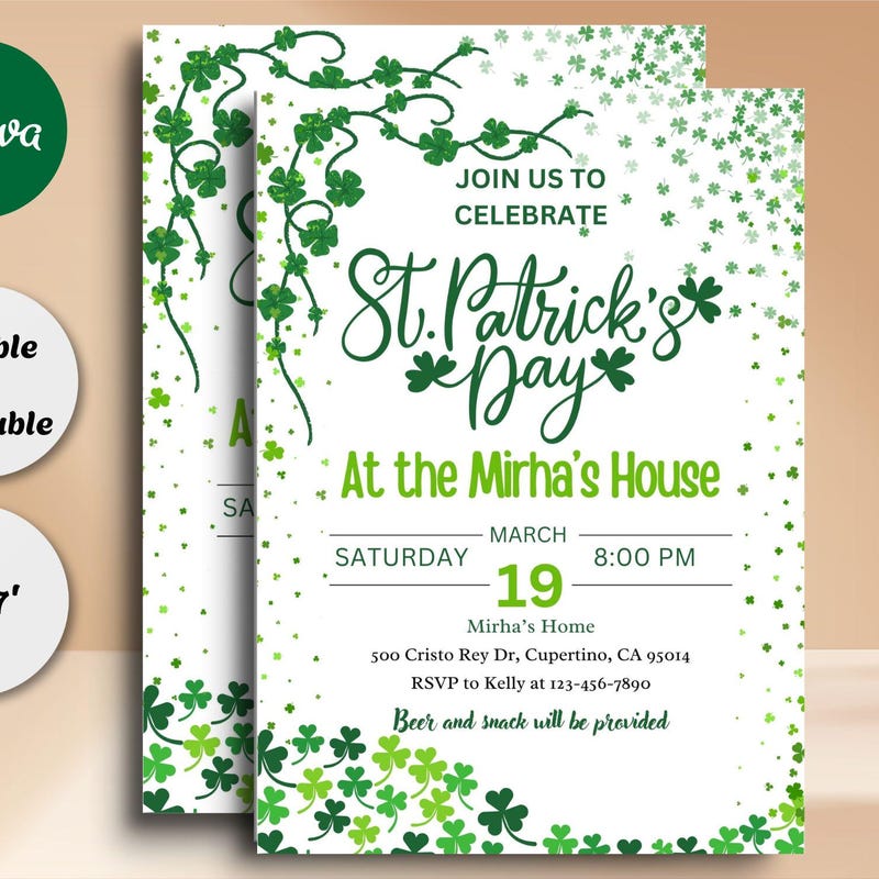 Irish Invitation - Etsy