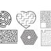 Labyrinth SVG Bundle, Maze Png Bundle, Labyrinth Clipart, Maze Svg ...