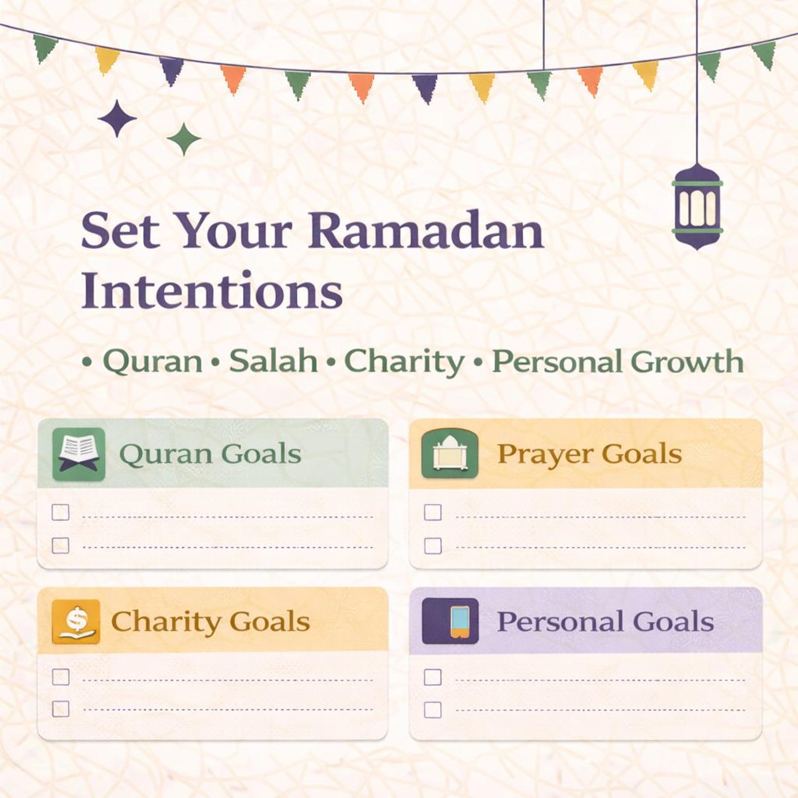 Ramadan Planner 2026, 1447 AH Islamic Daily Planner, Printable Ramadan ...