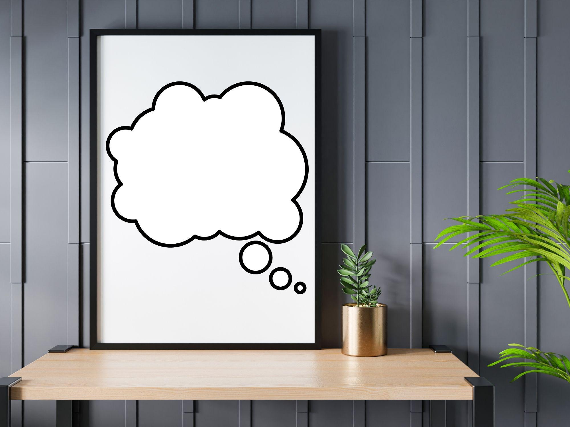 Speech Bubble SVG Bundle: Dialog Box Clipart (digital Download) - Etsy