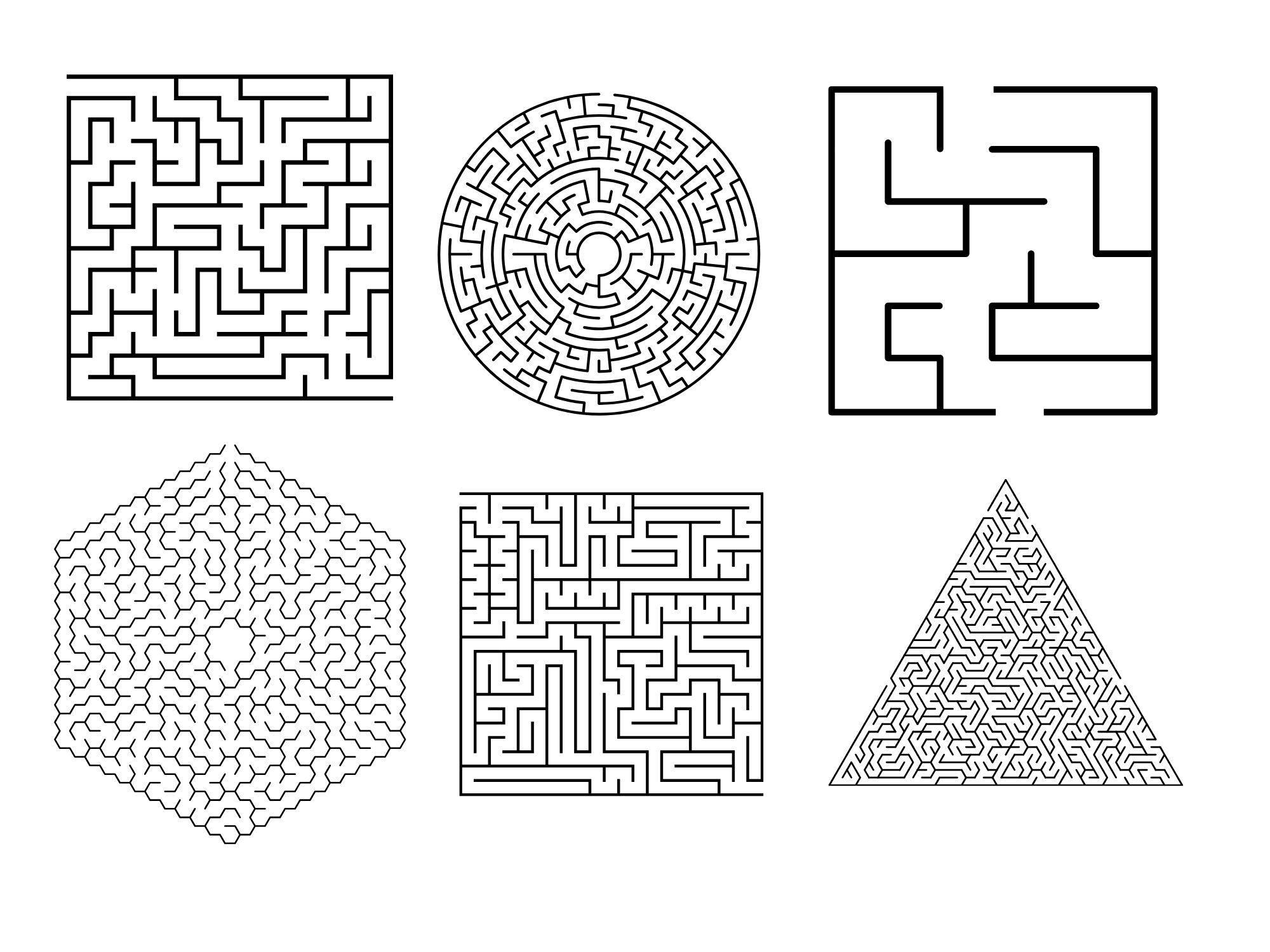 Labyrinth SVG Bundle, Maze Png Bundle, Labyrinth Clipart, Maze Svg ...