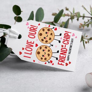 Kids Valentines Cards Friend-chip, Chip Hooray, Valentine Tags ...