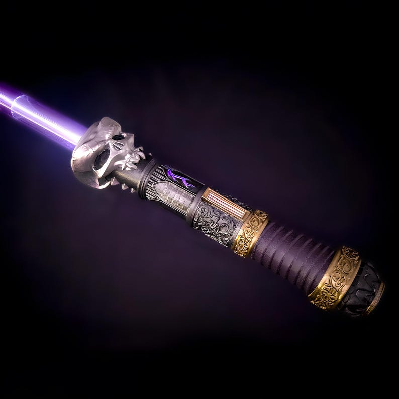 Shadowforge Saber – A Gothic Lightsaber for Dark Adventurers - Etsy