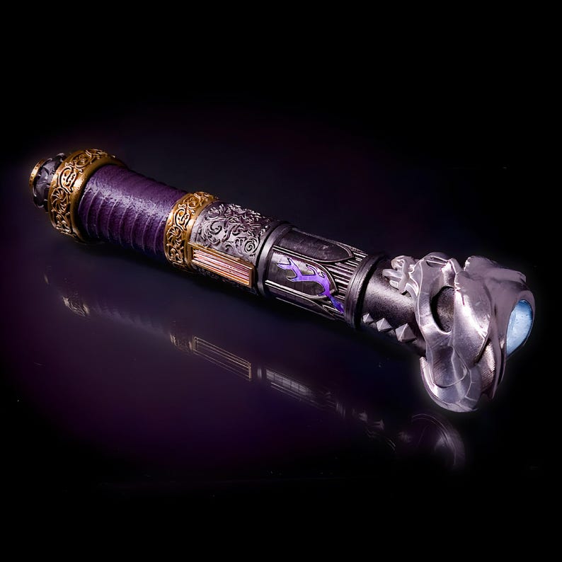 Shadowforge Saber – A Gothic Lightsaber for Dark Adventurers - Etsy