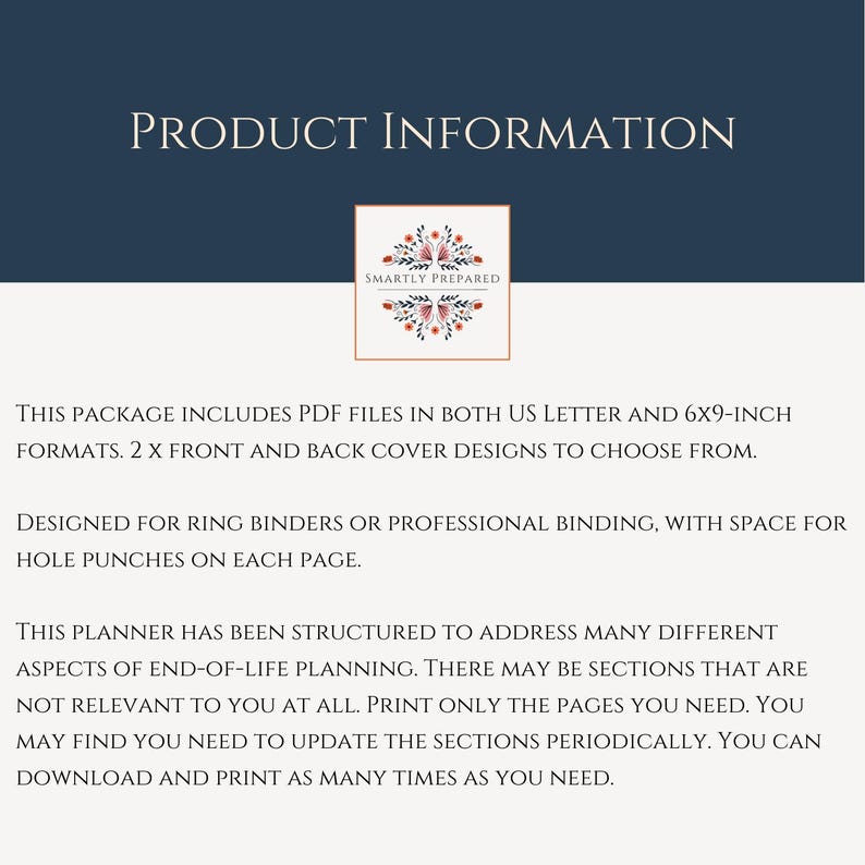End of Life Planner Fillable Printable, I'm Dead Now What? Death ...