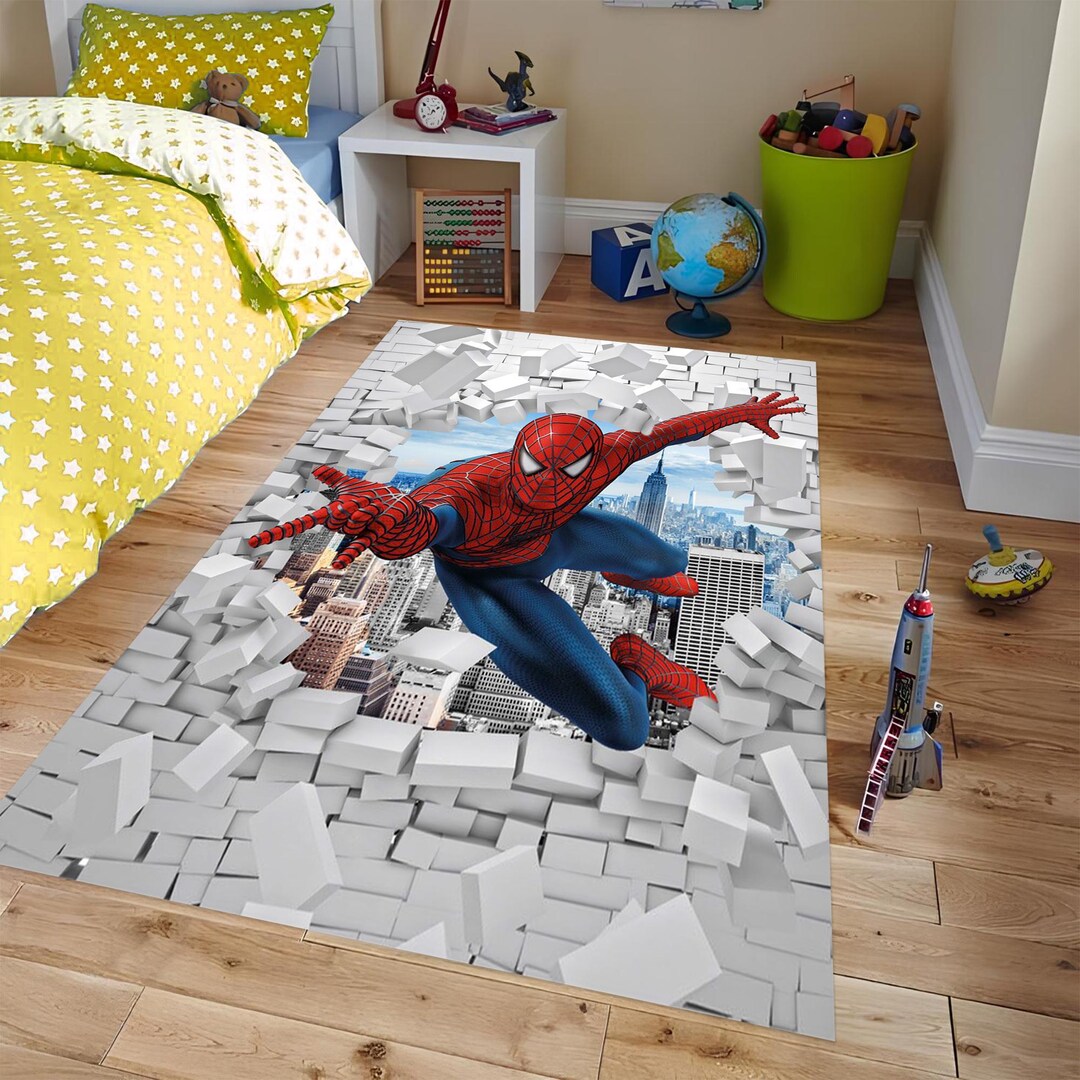 Spider Man Carpet, Spider Man Rug, Spider Man Rug, Spiderman Rug ...