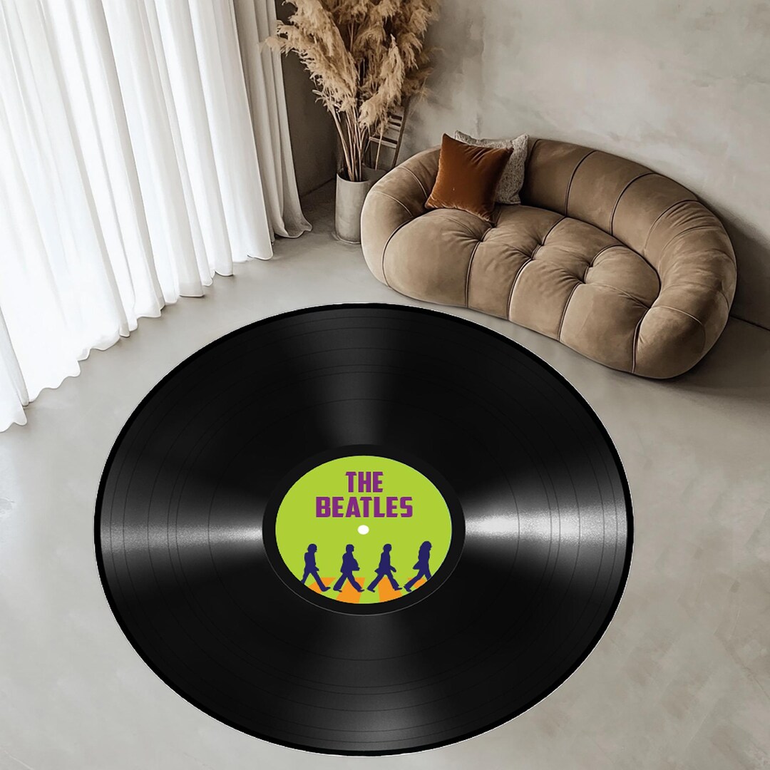 The Beatles Round Carpet, the Beatles Round Rug, Beatles Round Carpet ...