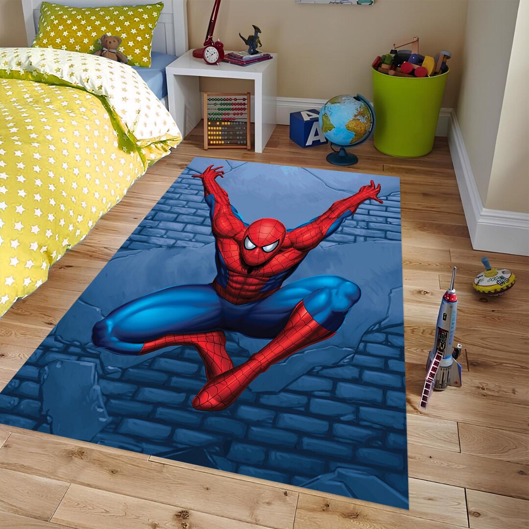 Spider Man Carpet, Spider Man Rug, Spider Man Rug, Spiderman Rug ...