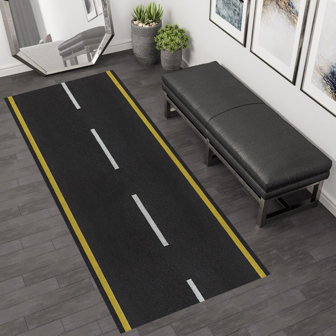 Asphalt Road Runner Carpet, Asphalt Road Runner Rug, Asphalt Road ...