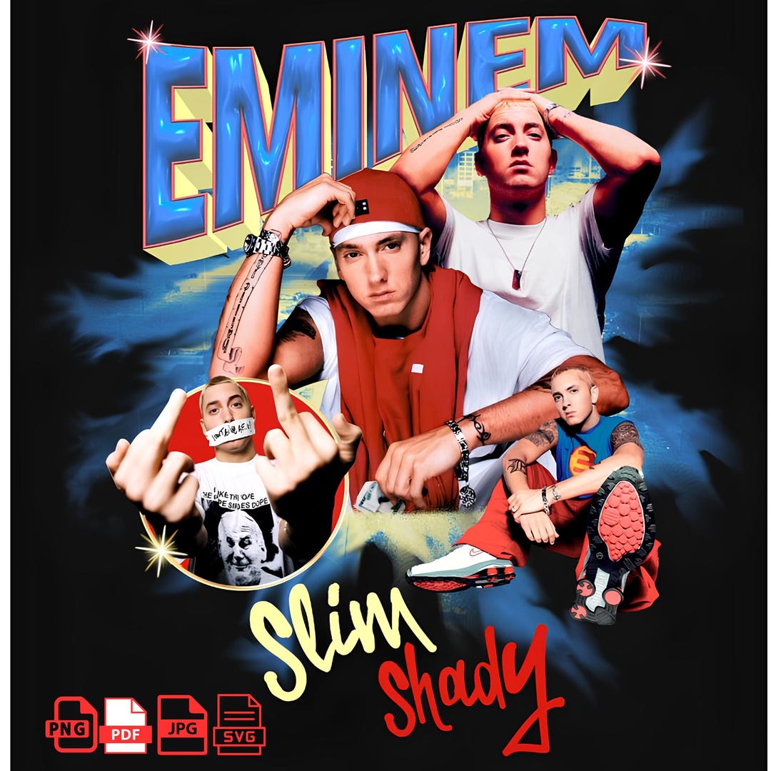 Eminem Fan Collage - "rap God" Slim Shady - Etsy