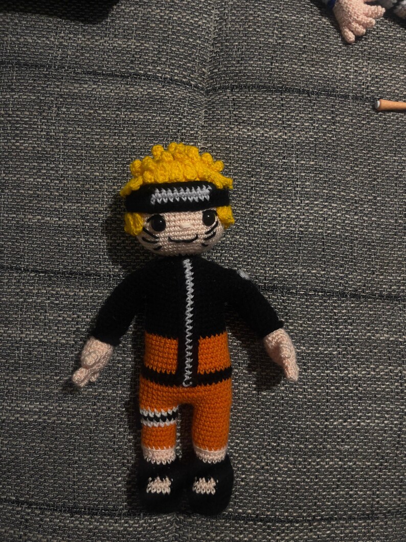 Naruto Amigurumi. Crochet Pattern PDF. Anime Character DIY. Plush Toy ...