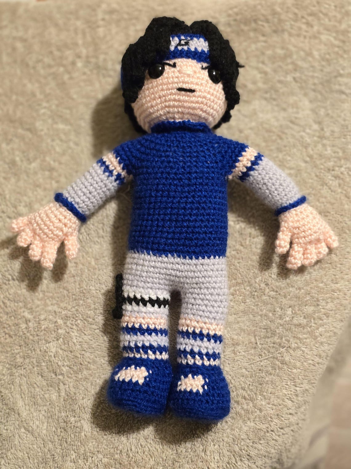 Sasuke Amigurumi Pattern PDF. Anime Character Crochet Tutorial. DIY ...