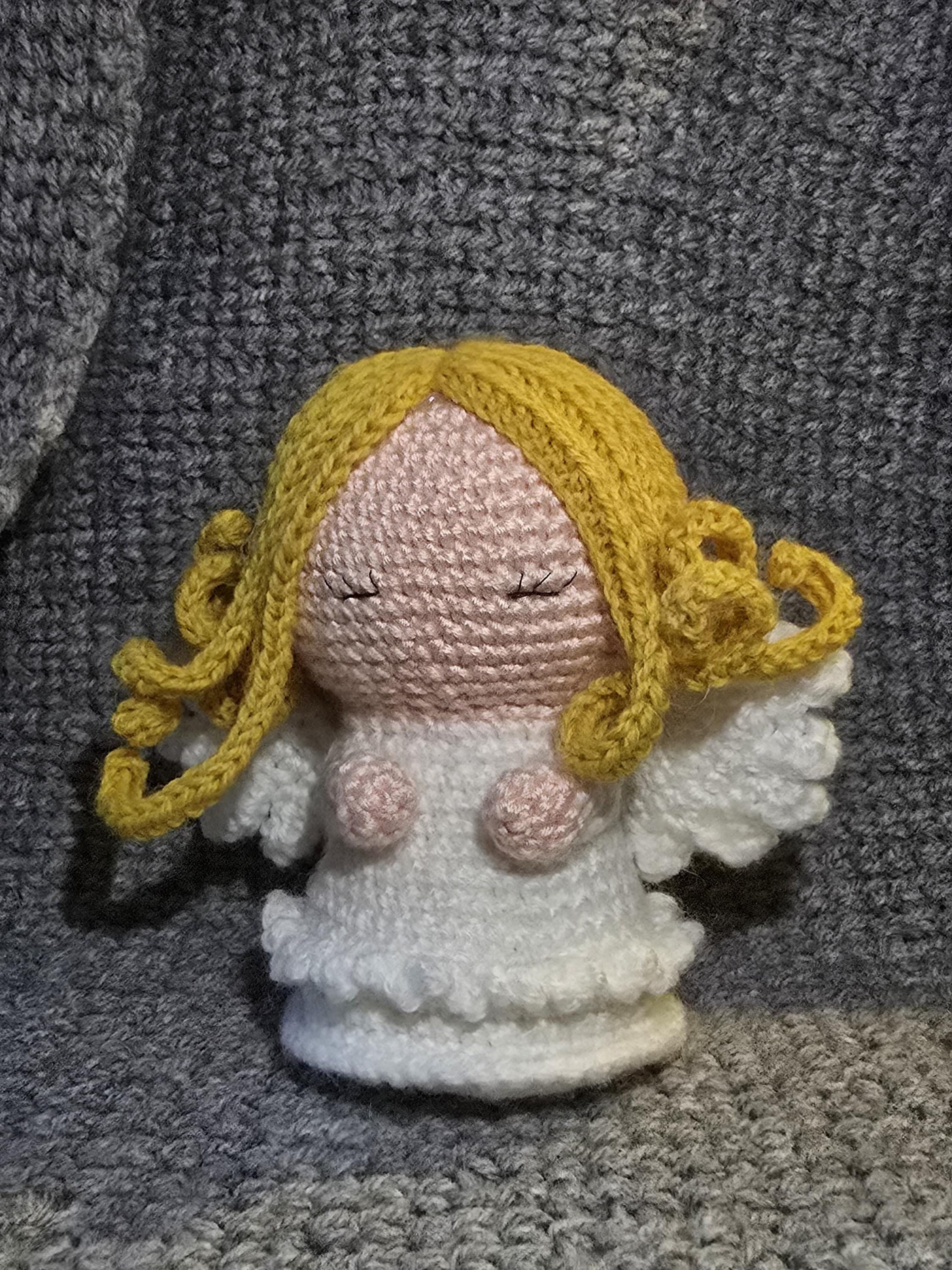 English 2-in-1 Crochet Angel Amigurumi Pattern - Elegant Christmas ...