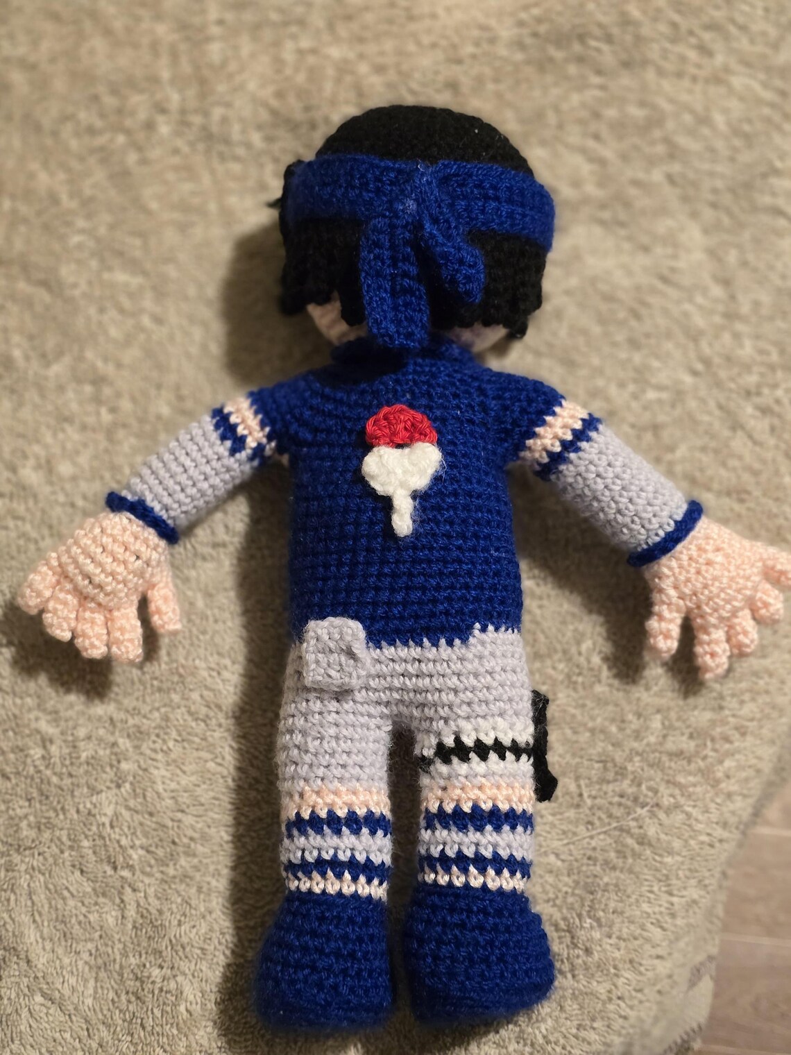Sasuke Amigurumi Pattern PDF. Anime Character Crochet Tutorial. DIY ...