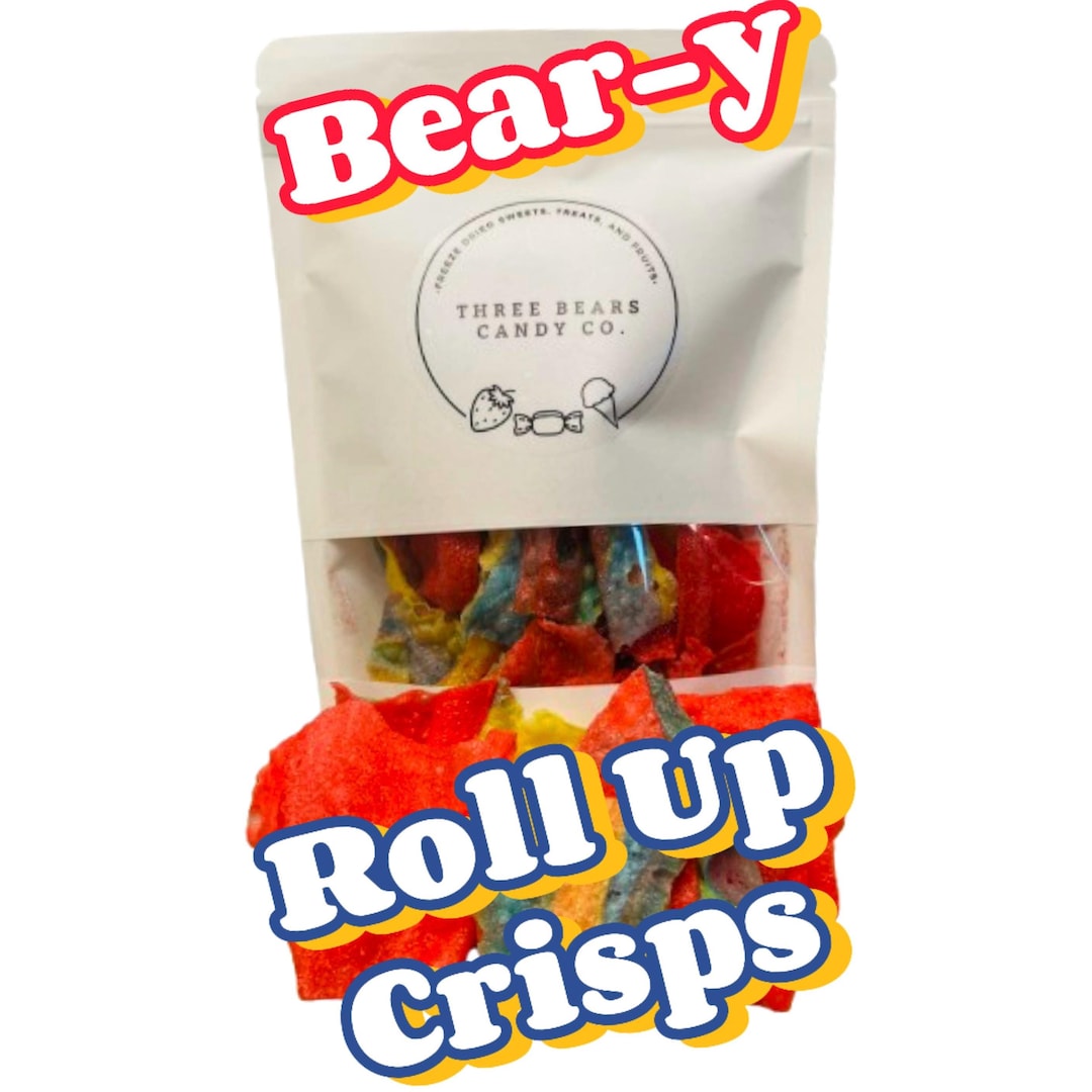 Freeze Dried Roll up Beary Crisps - Etsy