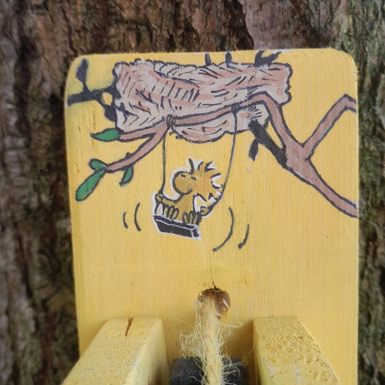 Snoopy Wooden Door Knocker - Etsy