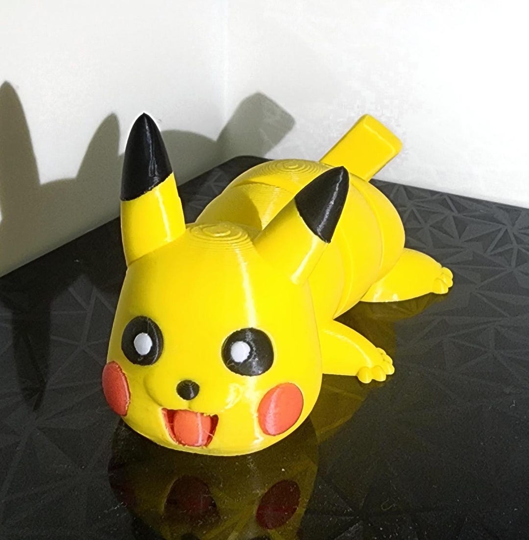3D Printed Flexi Pikachu - Etsy UK