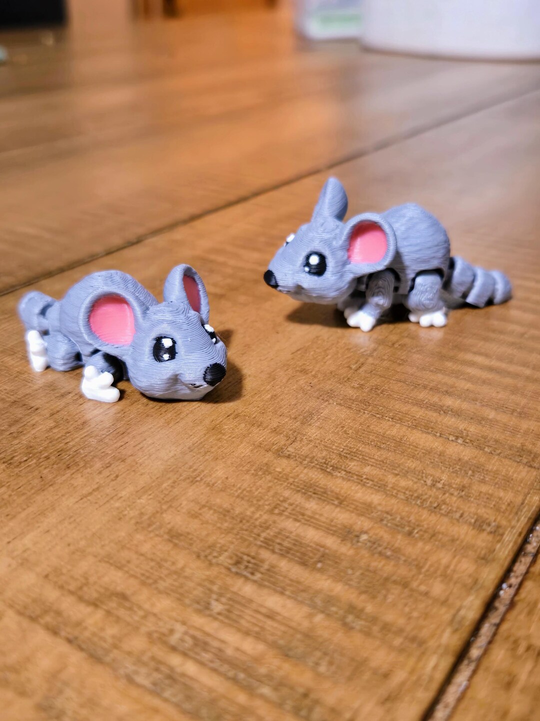 Mini Flexi Mouse! Adorable Little Fidget Mouse! 3D Printed! - Etsy