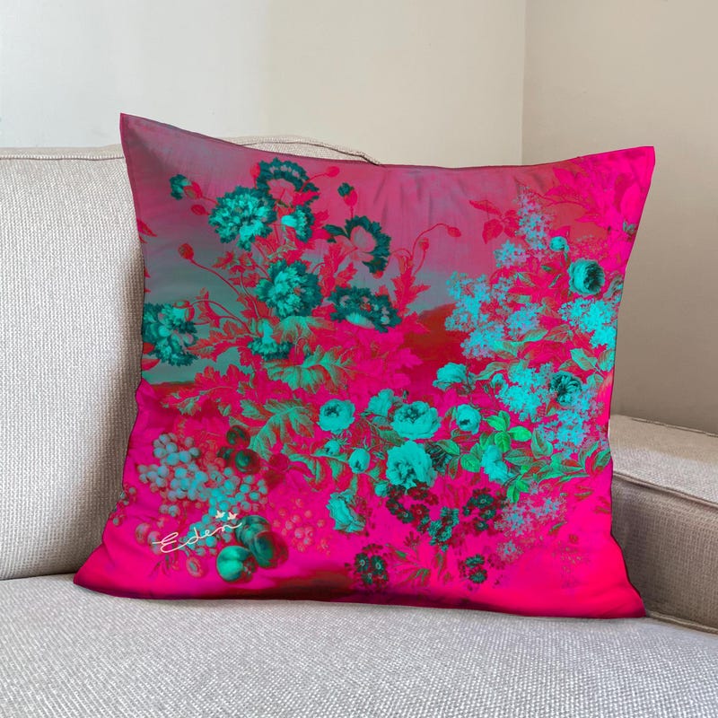 Neon Pillow - Etsy