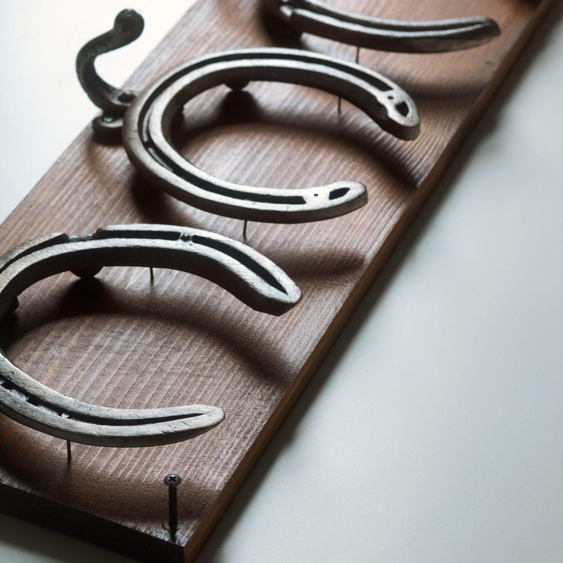 Horse Shoe Coat Rack - Etsy