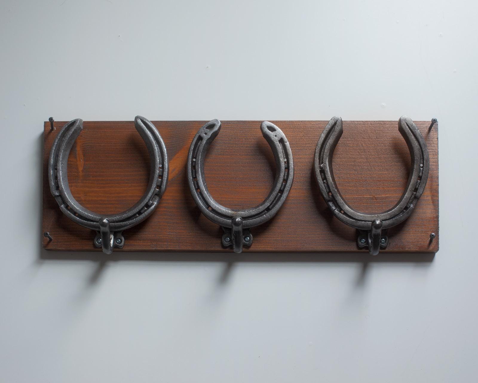 Horse Shoe Coat Rack - Etsy