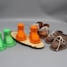 3D Printed Doll Shoe Mold Set: 6.5cm (digital Files) - Etsy