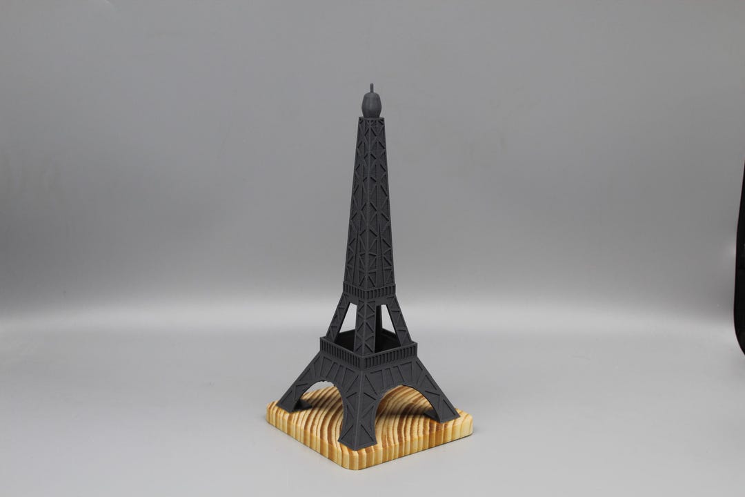 3D Printed Eiffel Tower Model: Paris Souvenir (STL File) - Etsy Canada