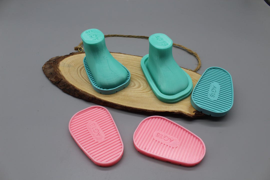American Girl Doll Shoe Molds & Patterns and Soles: 18in Doll (digital ...