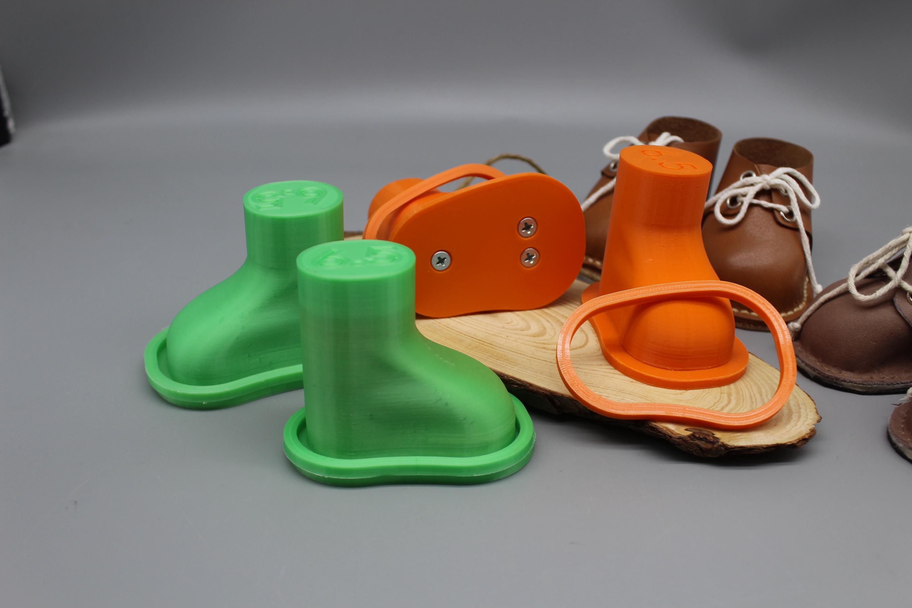 3D Printed Doll Shoe Mold Set: 6.5cm (digital Files) - Etsy