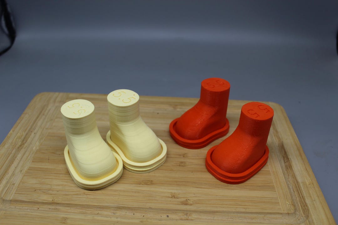 Waldorf Doll Shoe Molds: 3D Printed Tool (5.5 Cm Length) - Etsy
