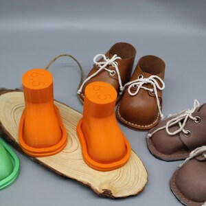 3D Printed Doll Shoe Mold Set: 6.5cm (digital Files) - Etsy