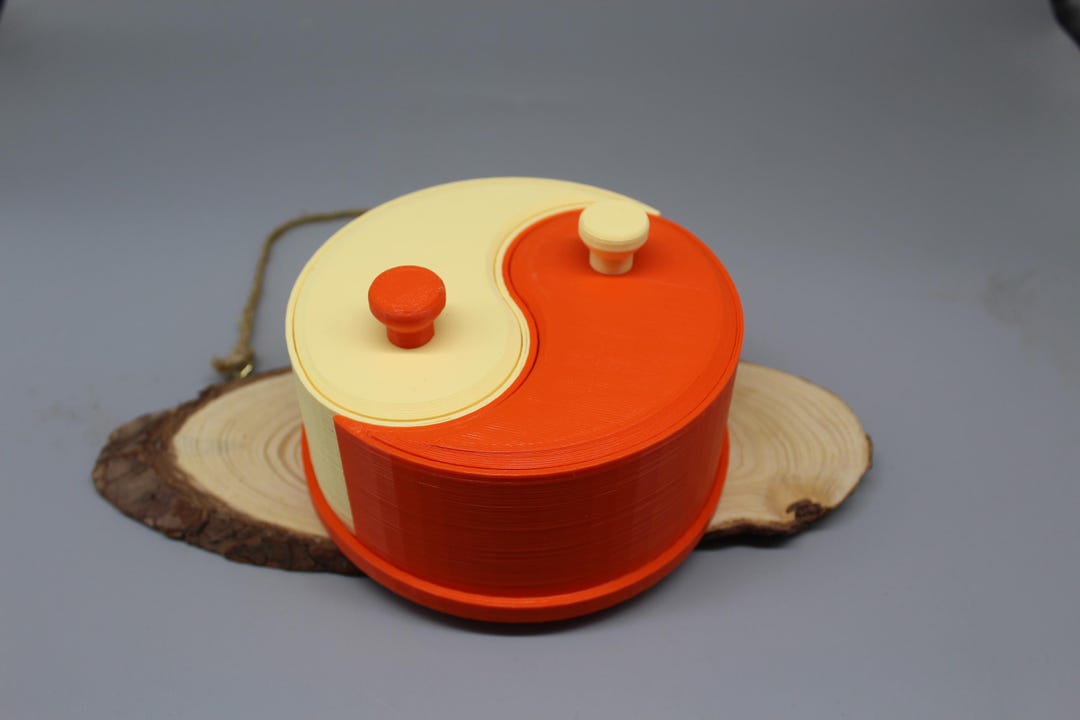 YIN and YANG. Jewelry Boxes - 3D Printing STL File Digital Instant ...