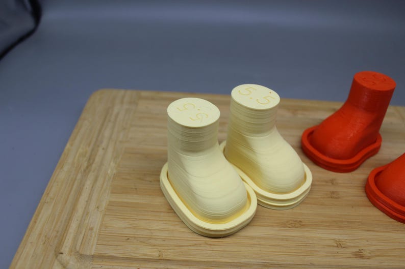 Doll Shoe Molds: 5.5cm Leather Shoes (digital Files) - Etsy