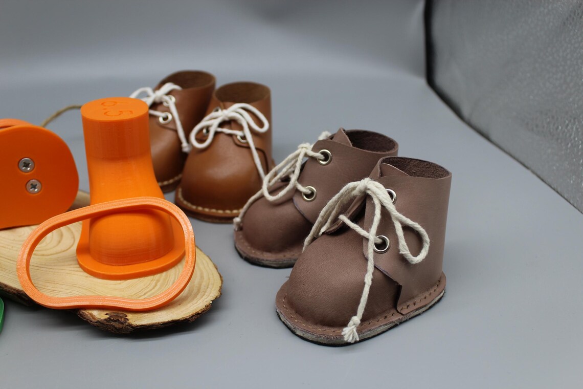 3D Printed Doll Shoe Mold Set: 6.5cm (digital Files) - Etsy