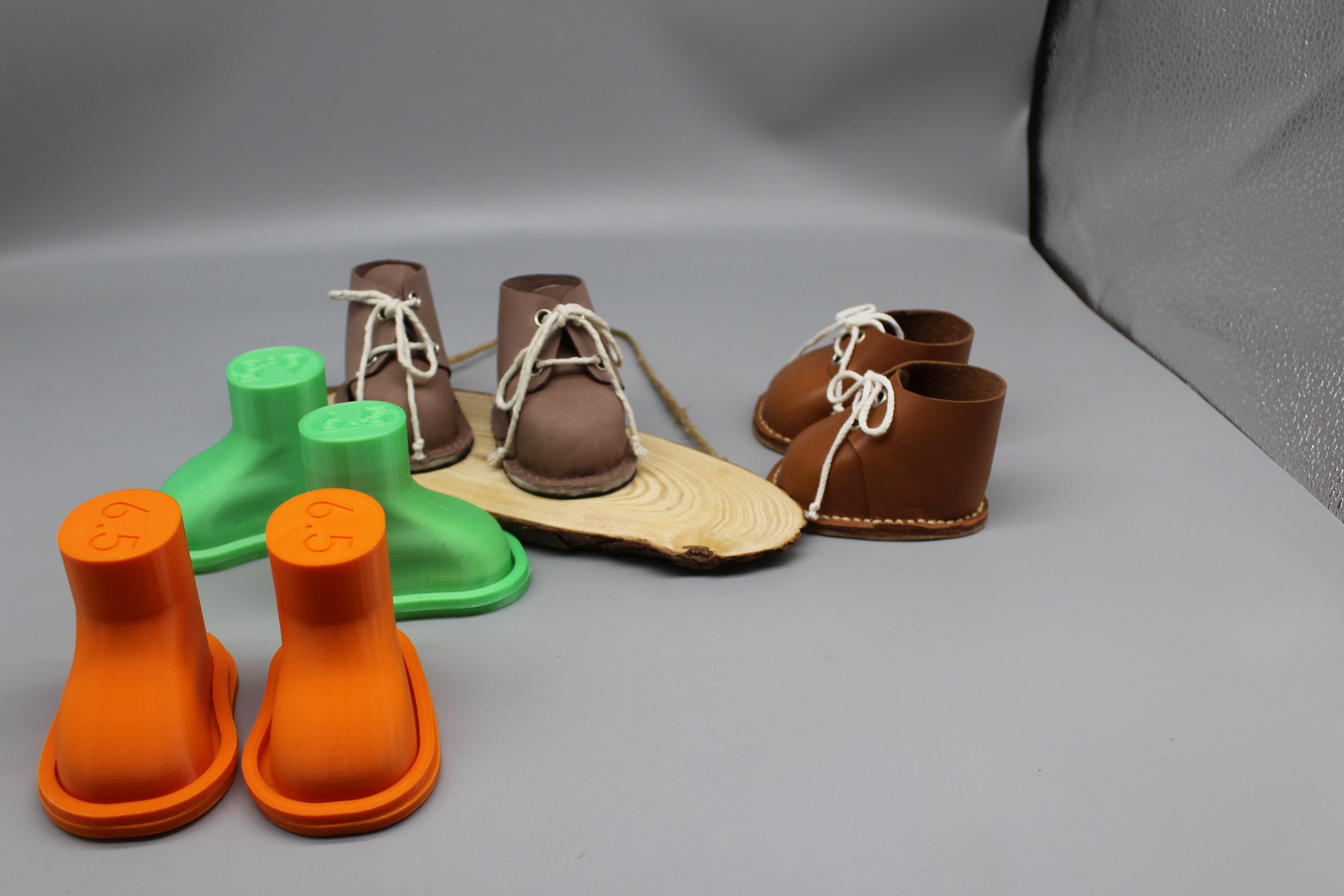 3D Printed Doll Shoe Mold Set: 6.5cm (digital Files) - Etsy
