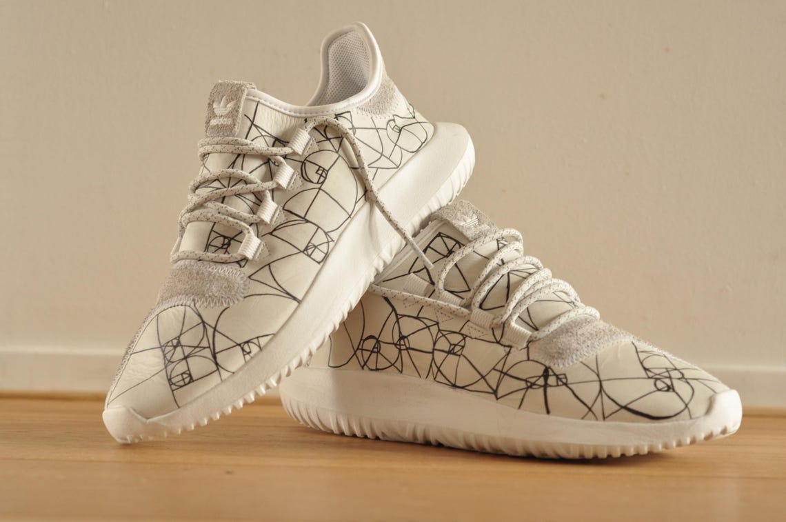 Adiddas Tubular Shadow Customised Shoes - Etsy