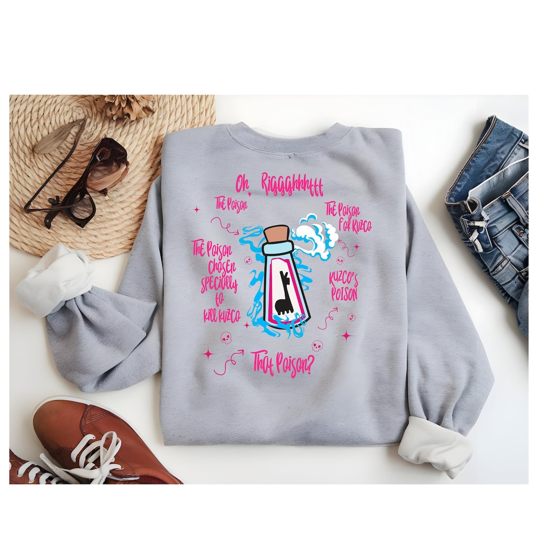 Kuzco's Poison- Emperor's New Groove, Funny Shirt, Kronk Quote, PNG - Etsy