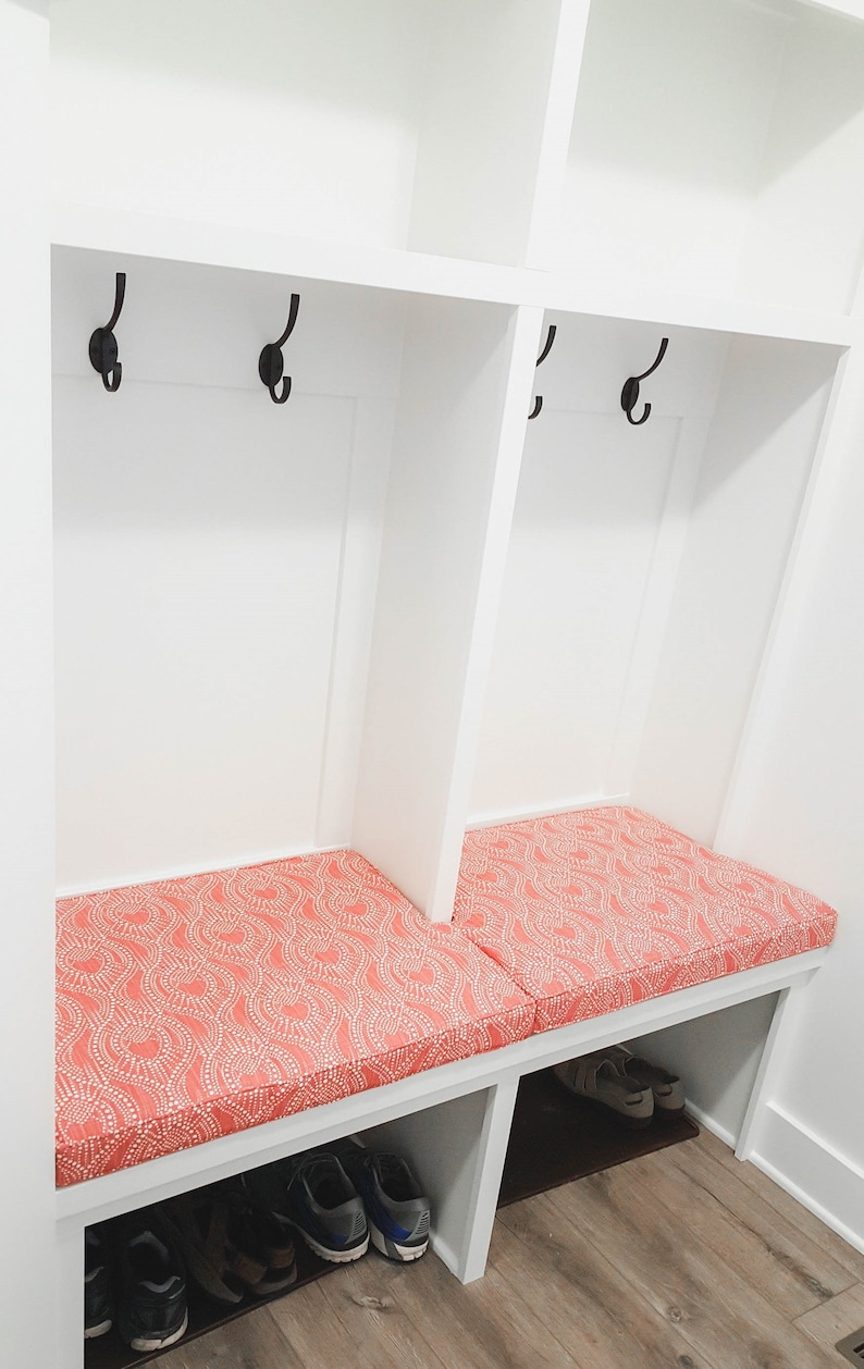 Custom Mudroom Bench Cushion Window Seat Cushion Custom | Etsy