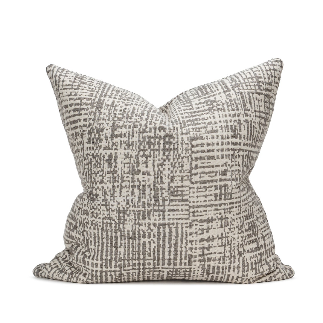 Sunbrella Exclusive Wifi Grey Indoor/outdoor Decorative Throw Pillow ...