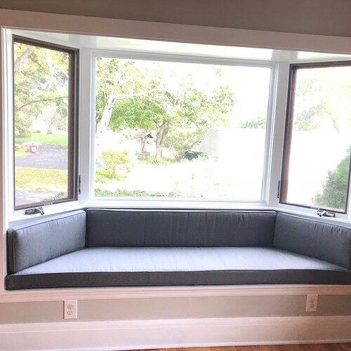 Custom Bay Window Seat Cushion | Etsy