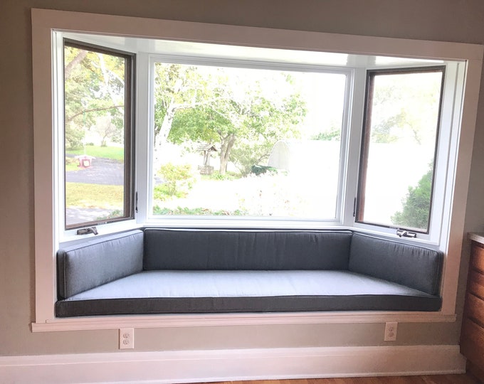 Bay Window Cushion | Custom Cushion |bench Cushion | Window Seat ...