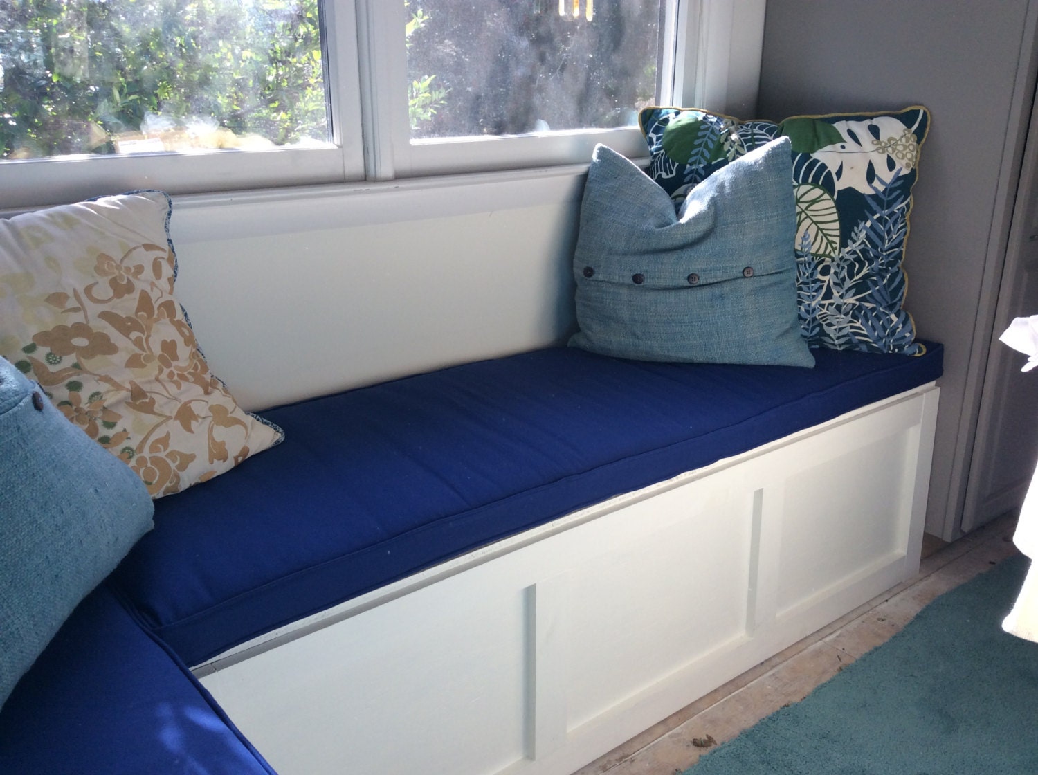 Custom Cushion for Kitchen Banquette Cushion Playroom Bench | Etsy