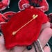 Handmade Red Poppy Flower Brooch With Beads and Sequins, Memorial Gift ...