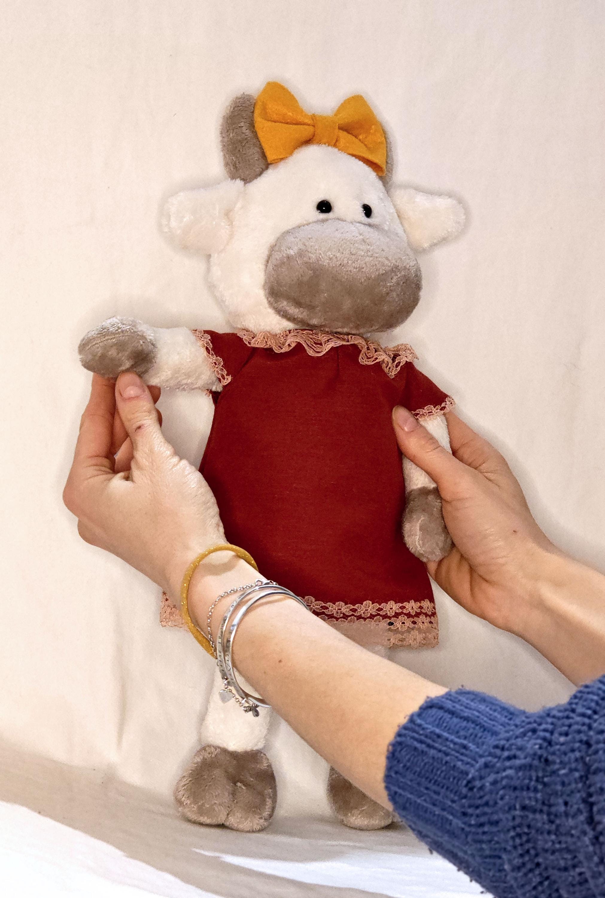 Cow Sewing Pattern - Plush Highland Cow Patterns - Memory Cow Pattern ...