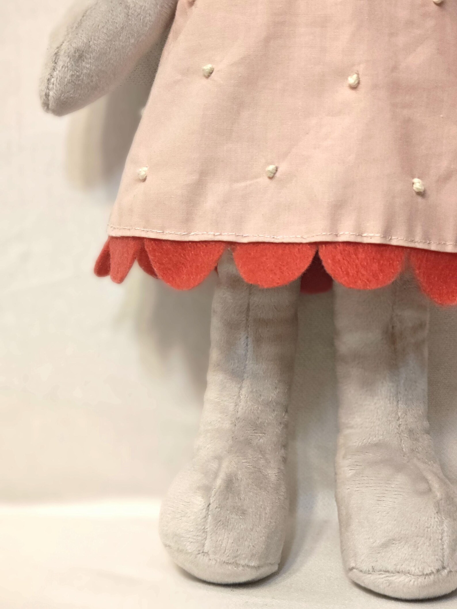 Bunny Doll Sewing Pattern: Fluffy Rabbit With Dress (PDF Pattern) - Etsy