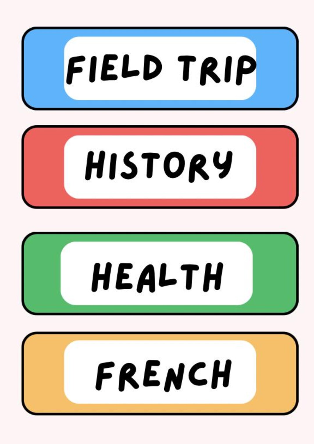 Classroom Visual Schedule - Etsy