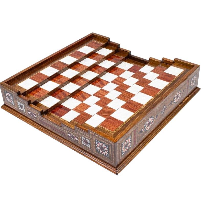 Handmade Arena Chess Board With Classic Chess Pieces A Timeless Delight ...