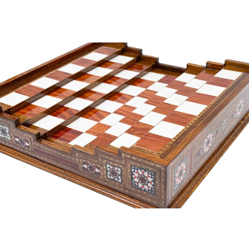 Handmade Arena Chess Board With Classic Chess Pieces A Timeless Delight ...